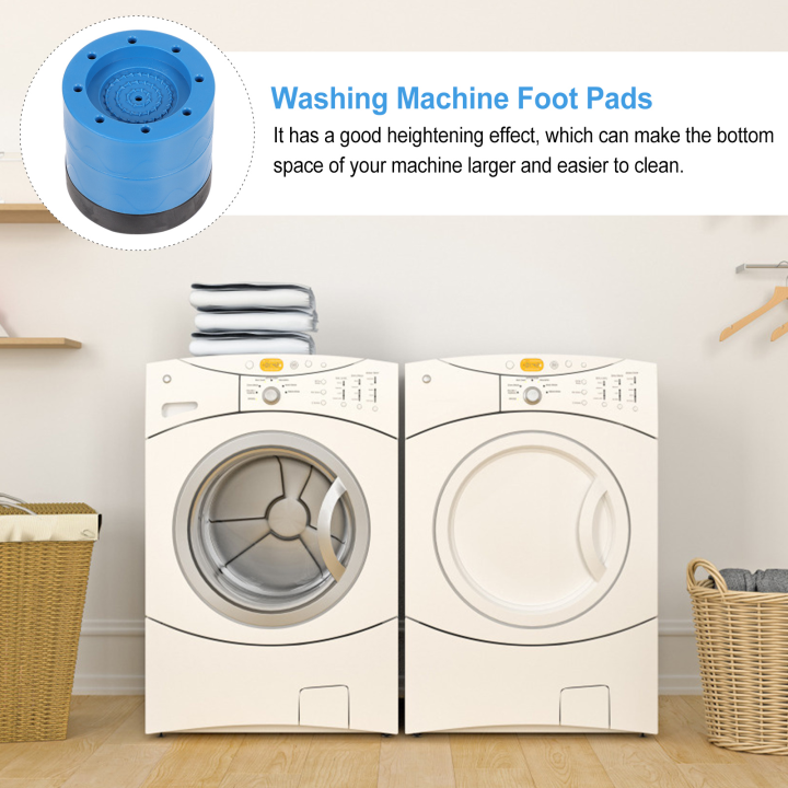 Furniture Machine Pads Pad Riser Anti Washing Washer Mat Foot ...