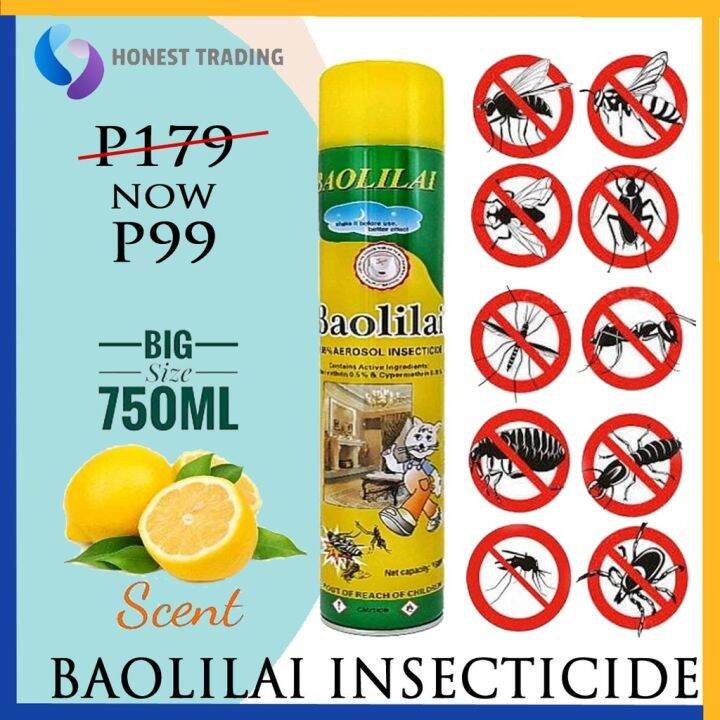 Big Bottle BAOLILAI mosquito killer Aerosol Insect Spray 750ml Insect ...