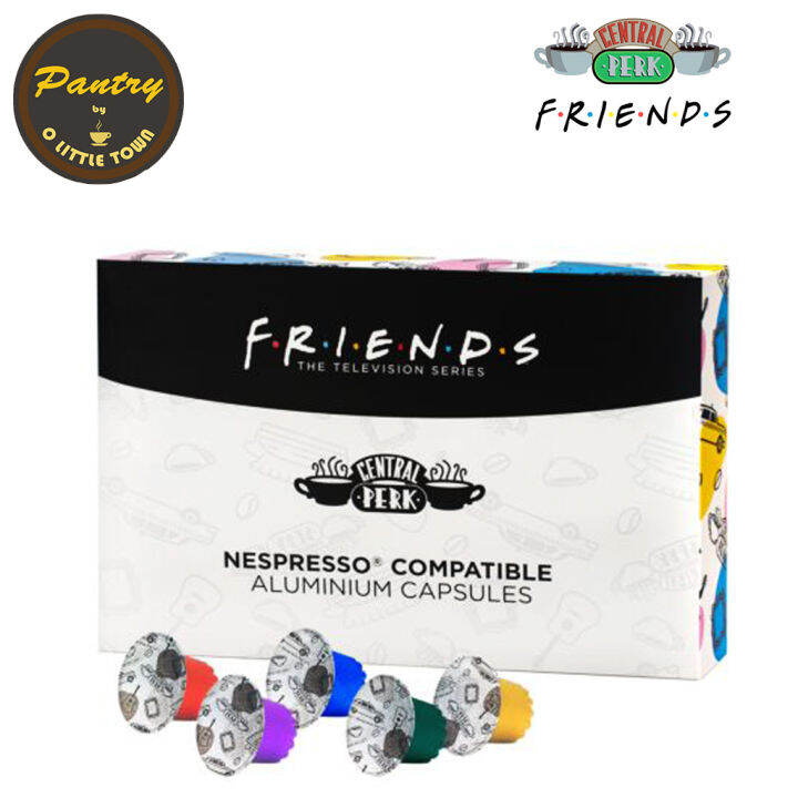 FRIENDS Variety Pack Flavored Nespresso Compatible Capsules, 50 ...