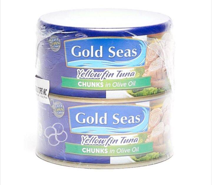 Gold Seas Yellowfin Tuna Chunks In Olive Oil with Chili 2 x 185 g ...