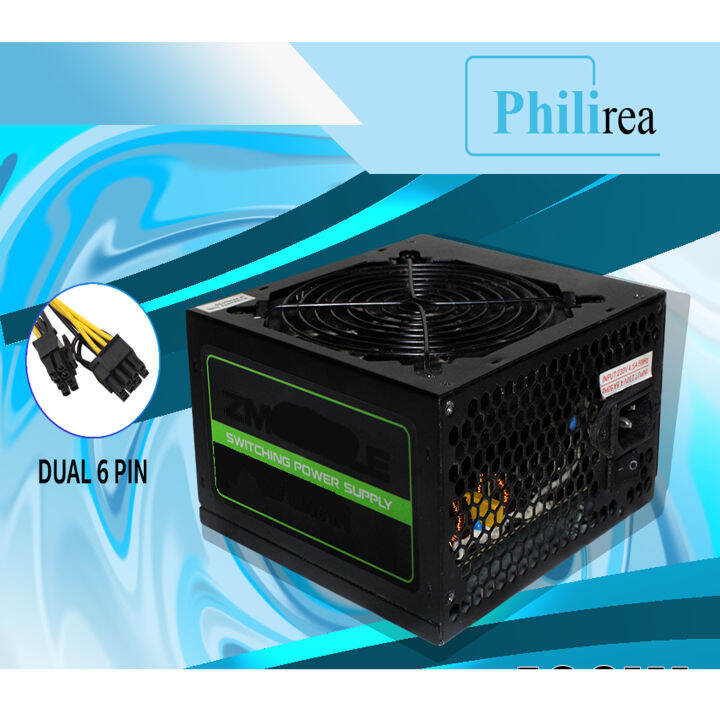 POWER SUPPLY WITH 6PIN TRUE RATED 500W PSU | Lazada PH