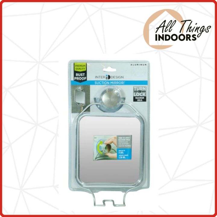 Interdesign Suction Shower Mirror 20870 | Lazada PH