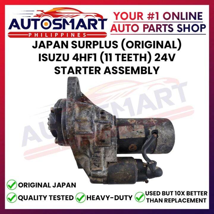 Japan Surplus Isuzu 4HF1 24V Starter Assembly | Lazada PH