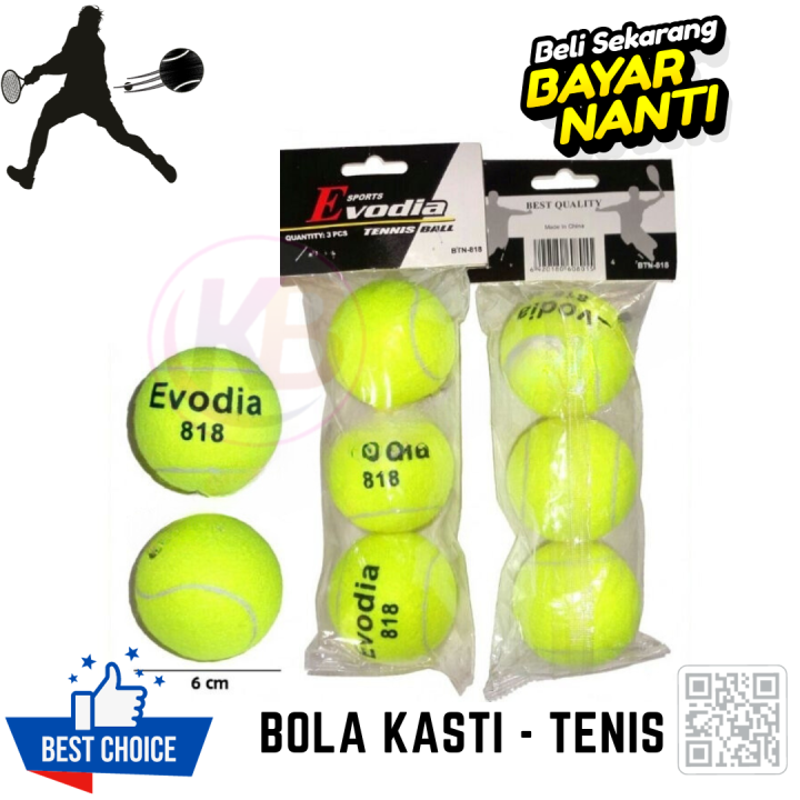 Tennis Ball - Bola Kasti Bola Tenis - Pantulan Bagus Membal - Bola Kasti Premium - 1 Pcs - Keep ...