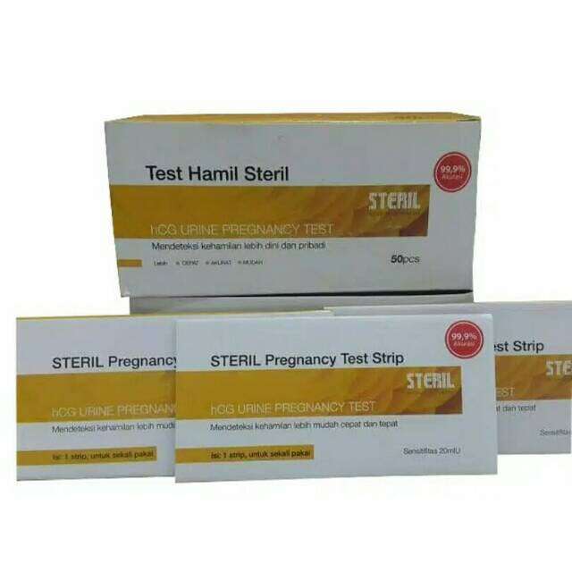 PAKET 5 Tespek - Tes Hamil HCG - Test Pack Steril - Steril ISI 5 ...