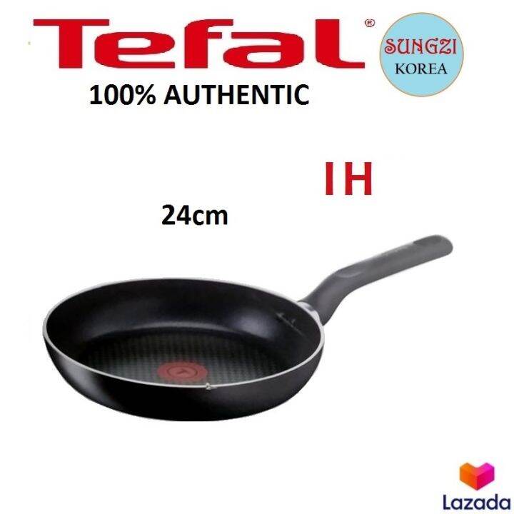TE FAL INNOVATIO Titanium Non-stick Induction Fry Pan 24cm | Lazada PH