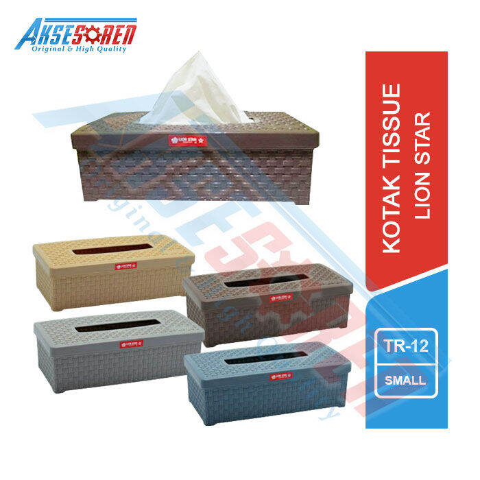 Tempat Tisu Kering Lion Star Rato [TR-12/Small] / Wadah Tisu Panjang ...