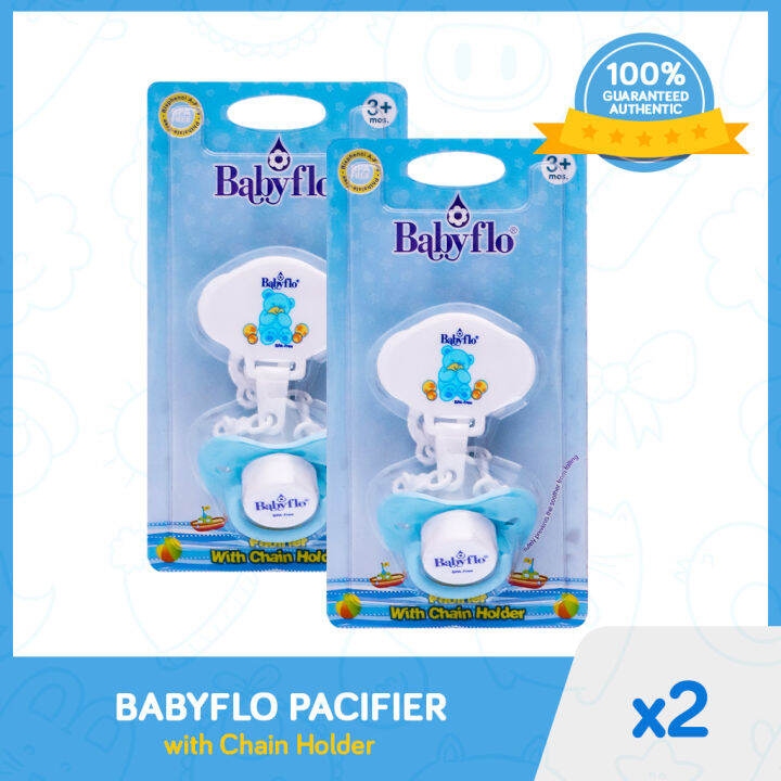 Babyflo Pacifier w/ Chain Holder by 2s | Lazada PH
