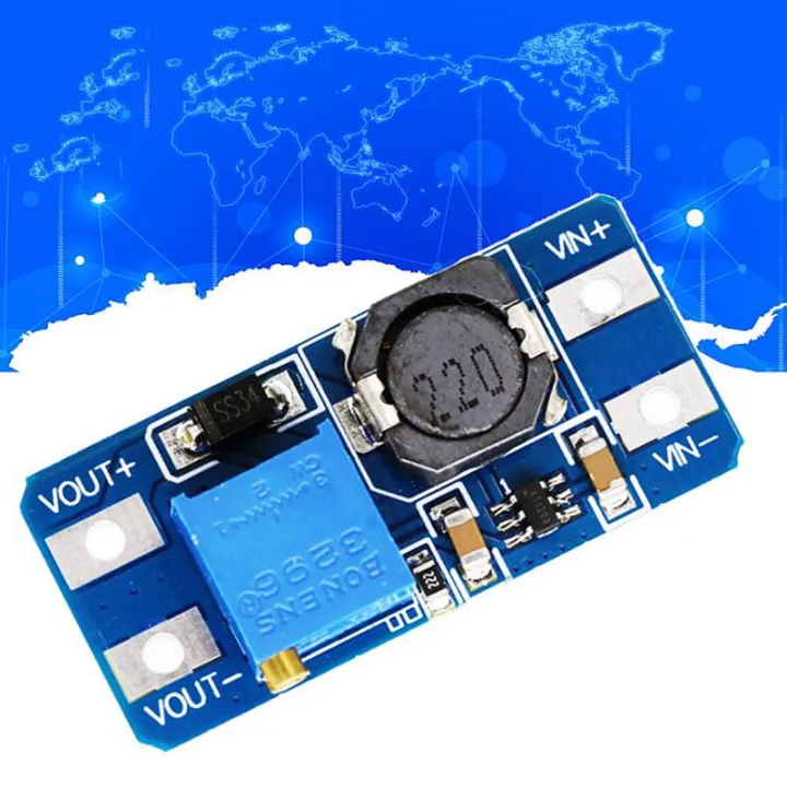 DC-DC Boost Module 2A Boost Power Supply Board Step Up Converter ...