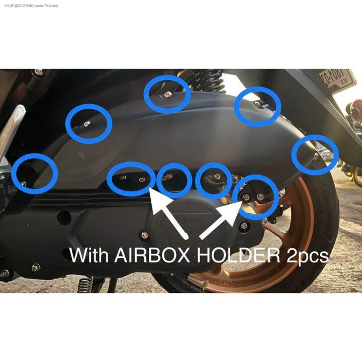 HENG Airbox Bolts For Nmax V1 V2 V2.1 / Aerox V1 V2 CNC ☞ | Lazada PH