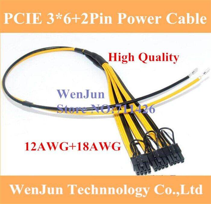 PCI Express Pcie Graphics Card Connector PC Supply GPU Molex 8Pin To 3 ...