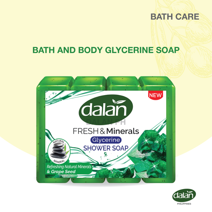 Dalan Glycerien Fresh & Minerals 150gx4 - Natural Minerals | Lazada PH