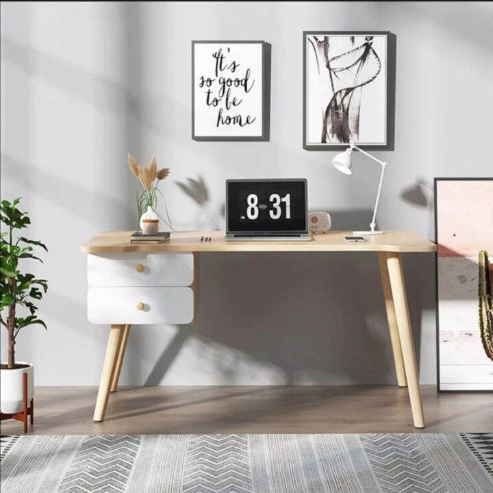 Modern Table Wooden Office Table/Studying Table Simple Design With ...