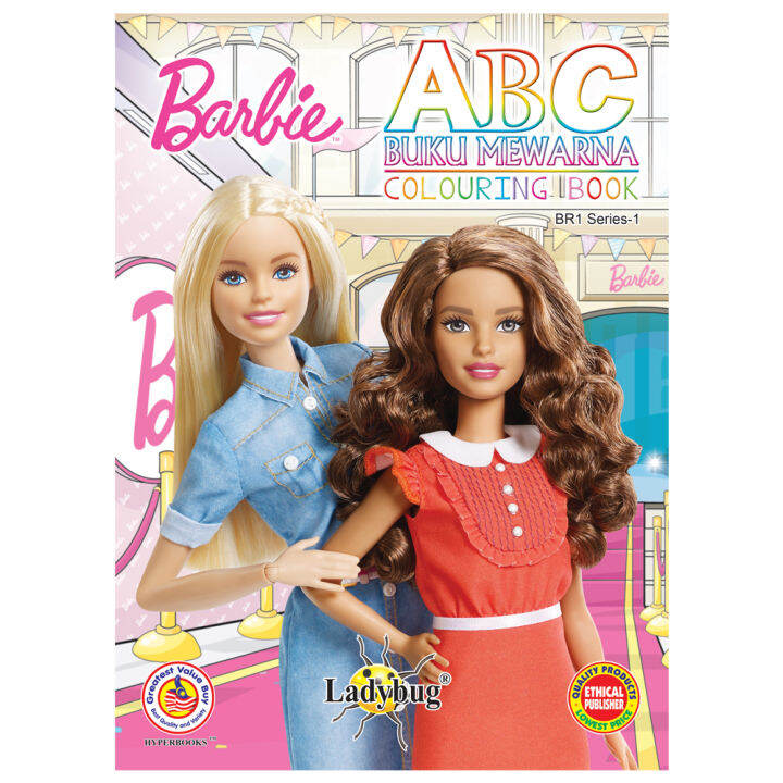 Barbie Abc Colouring Book 16 Pages B5 Size BR1 SERIES 1 | Lazada
