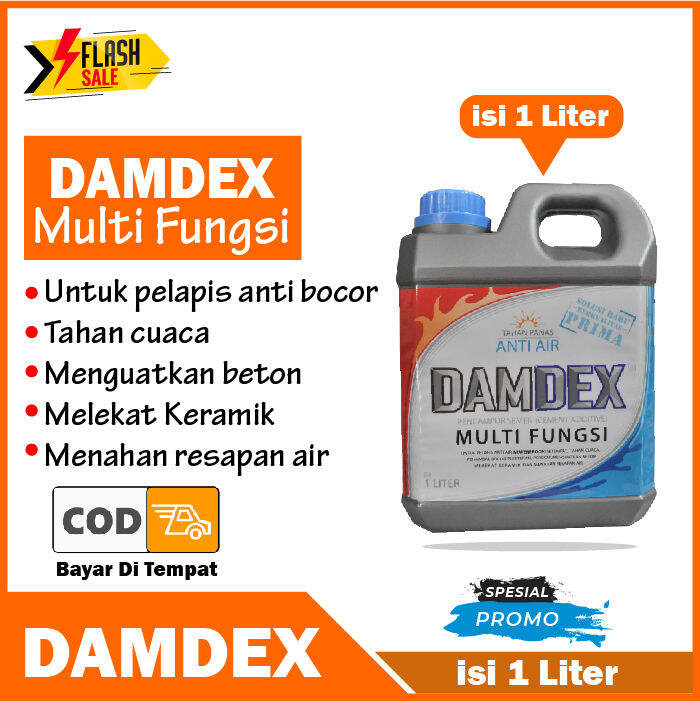 Damdex Pelapis Cor Anti Bocor Beton Kolam Bak Mandi Cairan Penguat ...