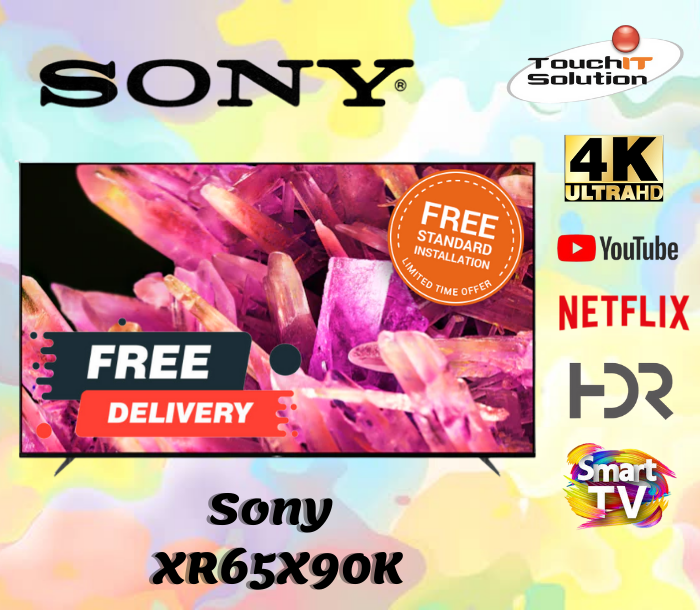 [INSTALLATION] Sony 65 Inch X90K BRAVIA XR 4K Ultra HD X90K High Dynamic Range (HDR) Smart TV ...