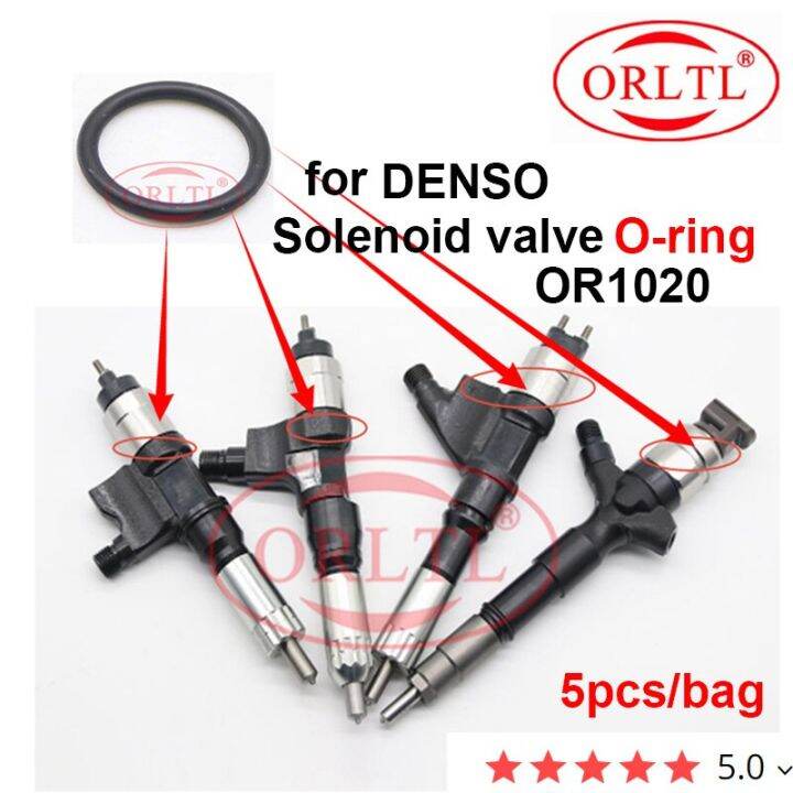 1 5PCS /Bag OR1020 High-Performance Injector Parts O Ring Rubber ...