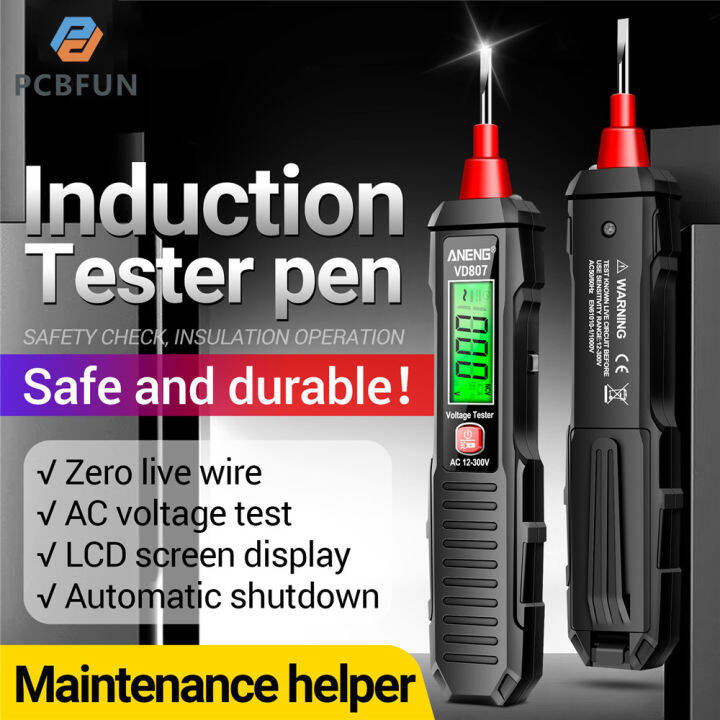 pcbfun ANENG Pen Type Digital Multimeter AC/DC Voltage Tester ...