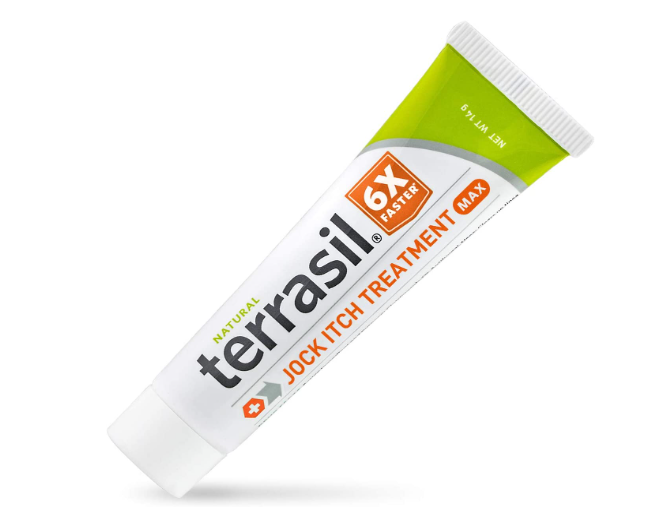 Terrasil Jock Itch Treatment Cream Max for Tinea Crusis with Activated ...