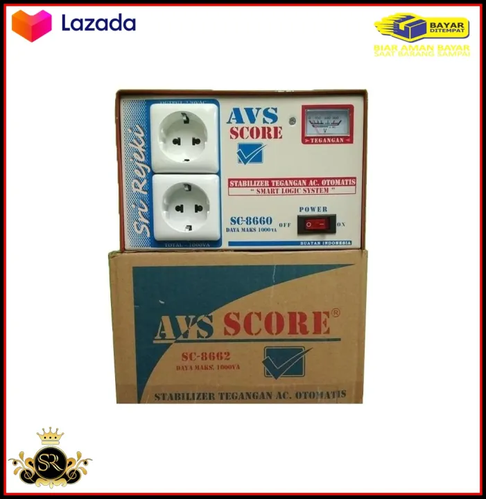 Stavol Stabilizer Listrik AVS Score 1000 VA | Lazada Indonesia