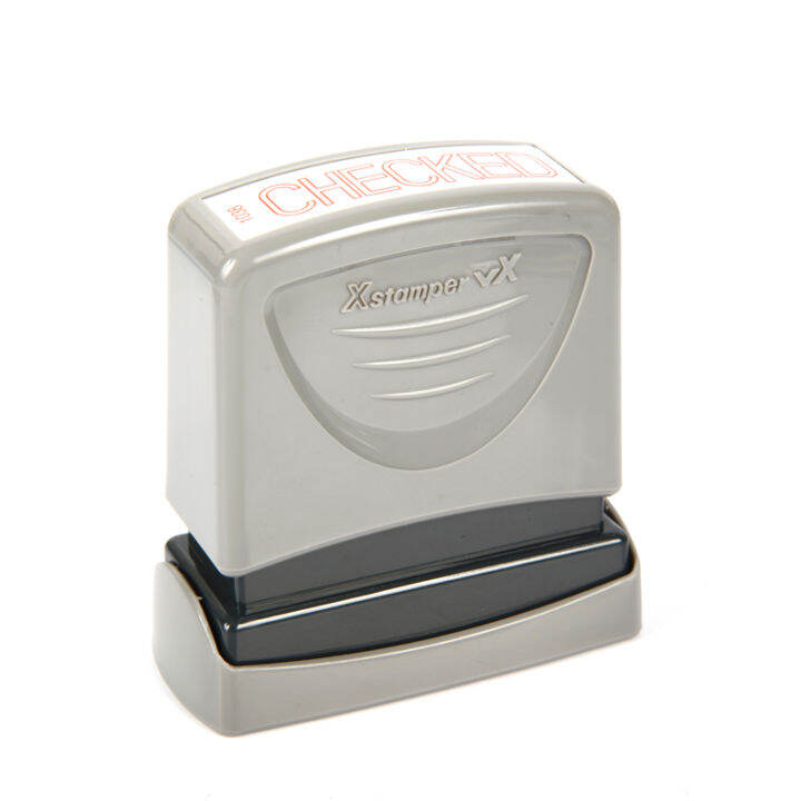 Xstamper ตรายางหมึกในตัว CHECKED รุ่น 1038 | Lazada.co.th