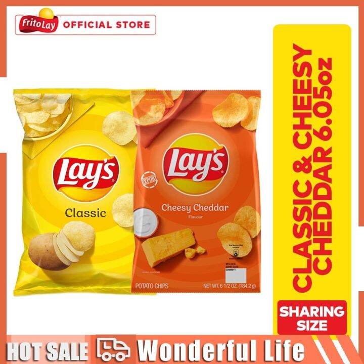Lay's Classic Lay's Cheesy Cheddar 6.05oz | Lazada PH