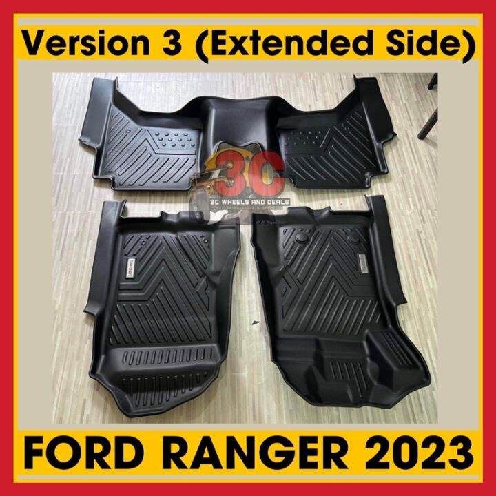 NEW GENERATION FORD RANGER 2023 VERSION 3 DEEP DISH MATTING (FORD ...