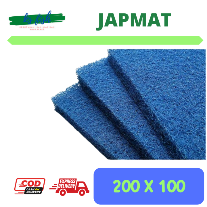 Japmat / Japanese Mat Filter aquarium 200 x 100 cm | Lazada Indonesia