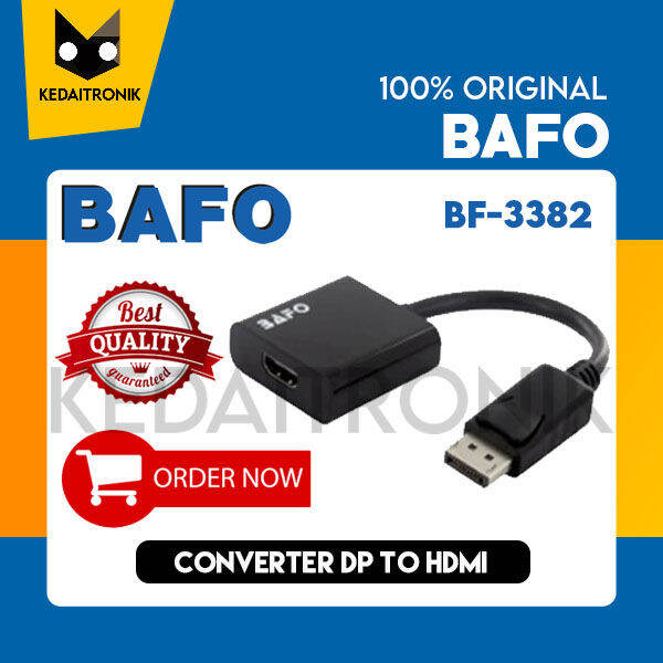 Converter Display Port to HDMI BAFO BF-3382 / DP to HDMI BAFO | Lazada ...