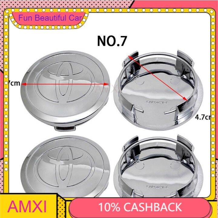 AMD Toyota Wheel Hub Center Cover Tire Standard Wheel Center Cover Logo ...