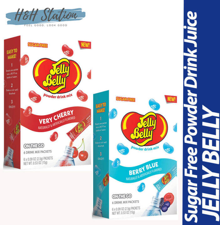 Sugar Free - Jelly Belly – Powder Drink Mix | Lazada PH