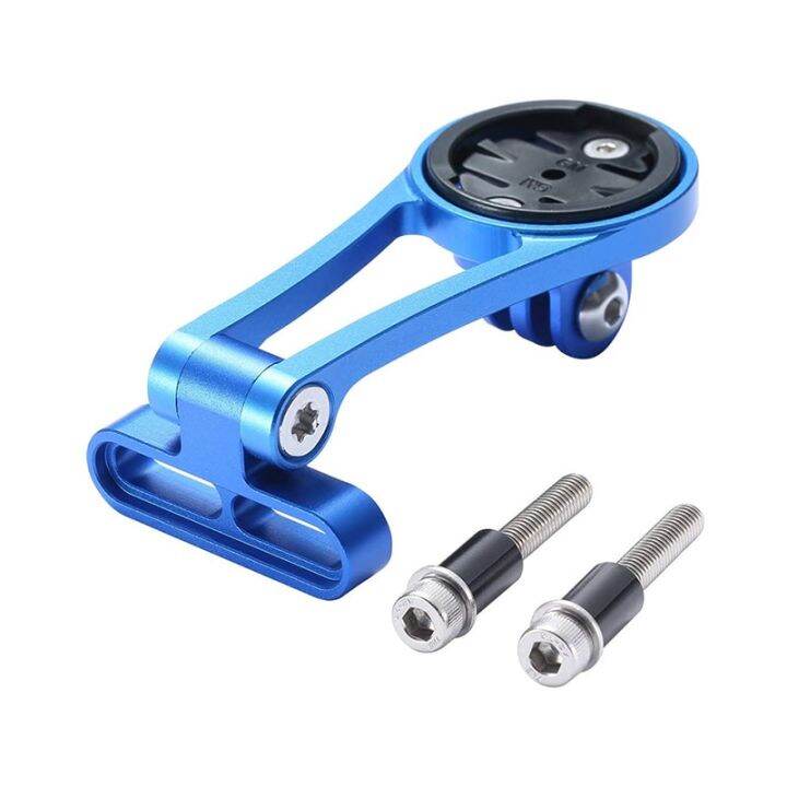 Teyssor Adjustable Out Front Bike Computer Combo Extended Mount For ...
