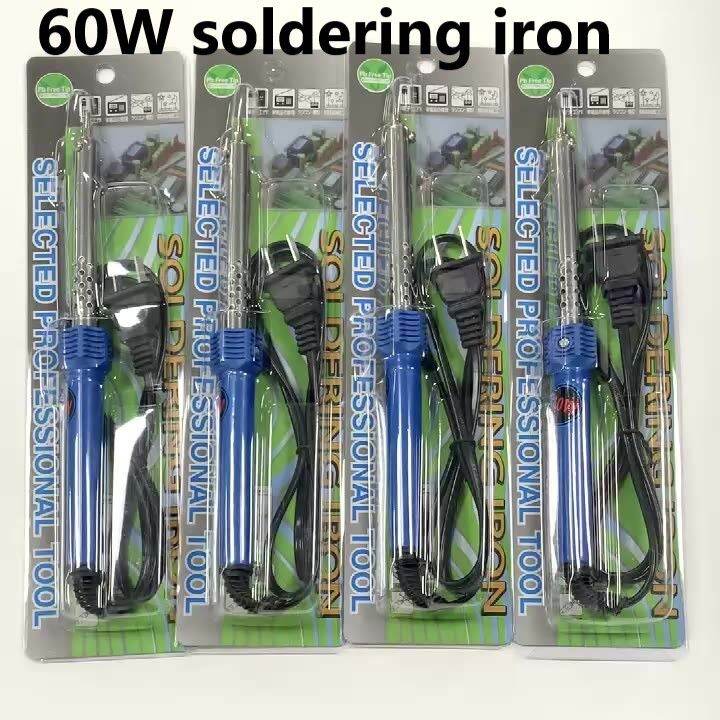 Solder listrik 60 WATT 220v gagang plastik soldering iron | Lazada ...
