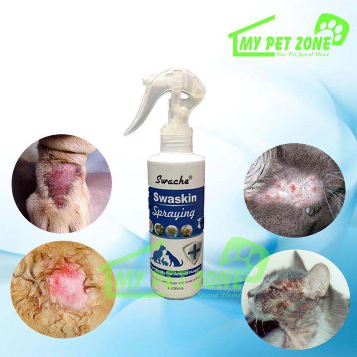 Swache Pet Skin Spray / Fungus Kurap Spray (Dog, Cat, Small Animal ...