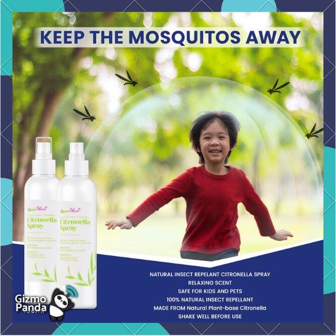 Coco Skin Natural Citronella Insect Repellant Spray | Gizmo Panda ...