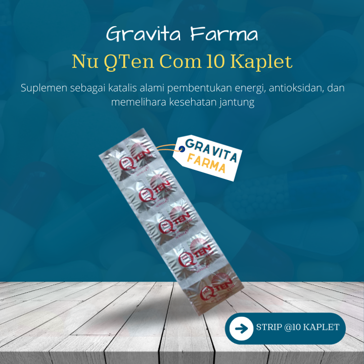 Nu QTen Com - Q-Ten - Strip isi 10 Kaplet | Lazada Indonesia