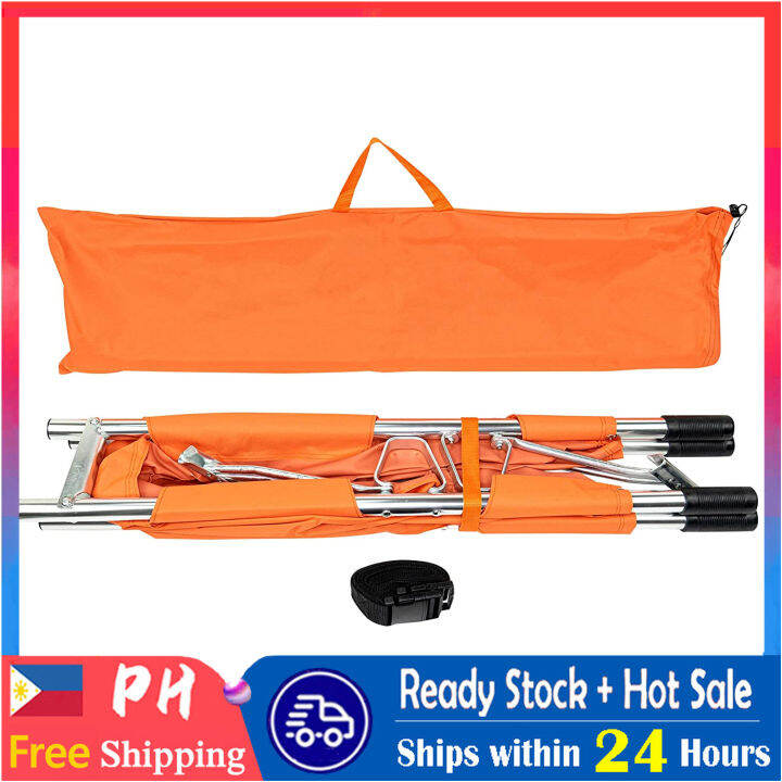 UniCare Solutions Folding Bed Emergency Folding Stretcher Portable ...