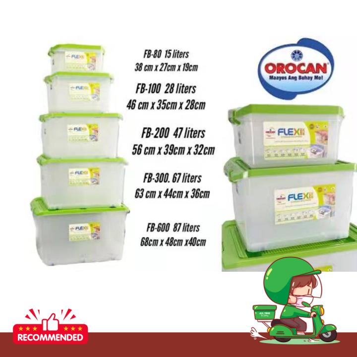 Share: Favorite (272) Orocan storage box Flexi storage boxes | Lazada PH
