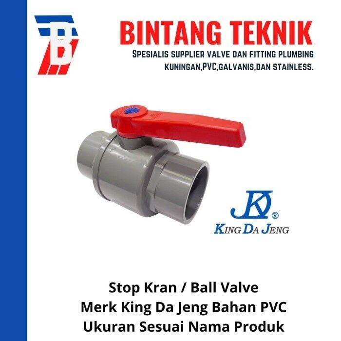 Ball Valve / Stop Kran 6" inch PVC KDJ | Lazada Indonesia