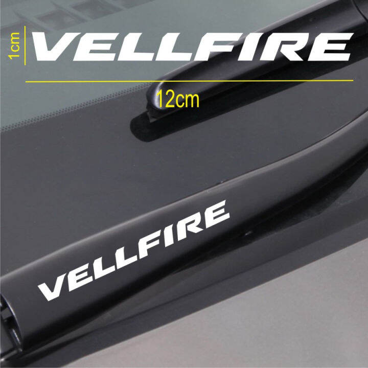 Stiker Wiper Mobil Toyota Vellfire - Car Decal Sticker | Lazada Indonesia