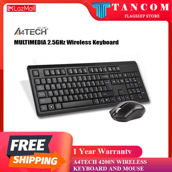 A4tech 4200n Wireless Desktop Keyboard And Mouse Combo Lazada Ph
