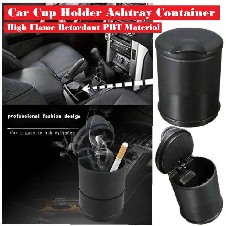 Car Ashtray Cup Astray Container Detachable Travel Smoke Ash Tray Butt ...