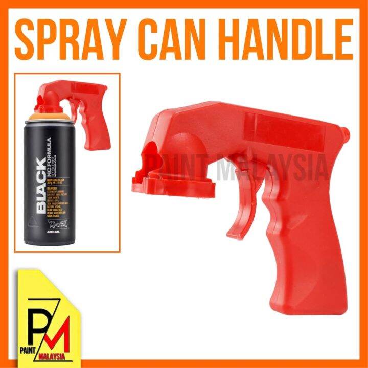 Spray Adaptor Aerosol Spray Handle With Full Grip Trigger Locking ...