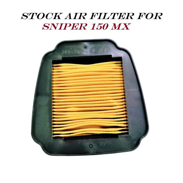 APIDO STOCK AIR FILTER FOR SNIPER 150 MX | Lazada PH