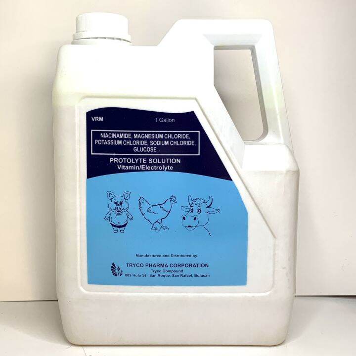 [FCR AGRIVET] PROTO-LYTE Syrup ELECTROLYTE 1 Gallon / Vitamin Mineral ...