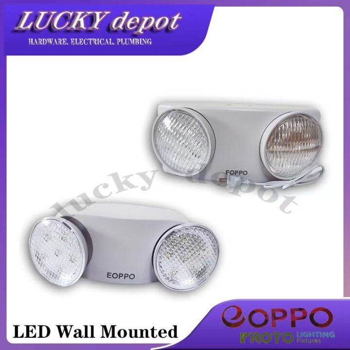 LED EMERGENCY LIGHT LED WALL MOUNTED EOPPO/ROTO | Lazada PH