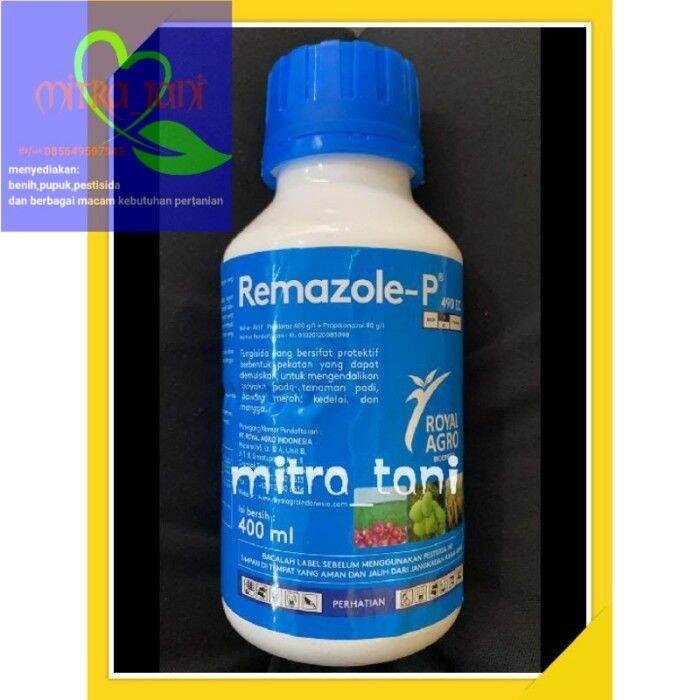 fungisida protektif REMAZOLE-P 490EC isi 400ml dari ROYAL AGRO | Lazada ...