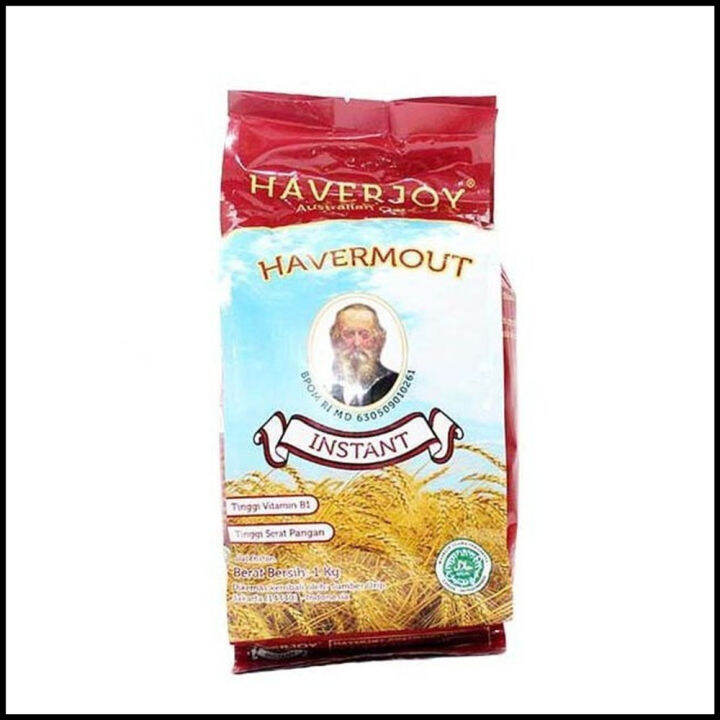 Haverjoy Instant Oatmeal (Australian Oats) 1KG ( merah ) | Lazada Indonesia