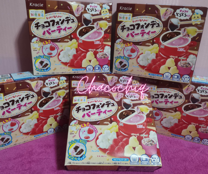 Popin’ Cookin’ kits from Kracie Diy Choco Fondue Party | Lazada PH