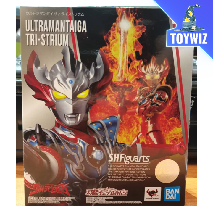 BANDAI Ultraman S.H.Figuarts Ultraman TAIGA TRI-STRIUM Exclusive | Lazada